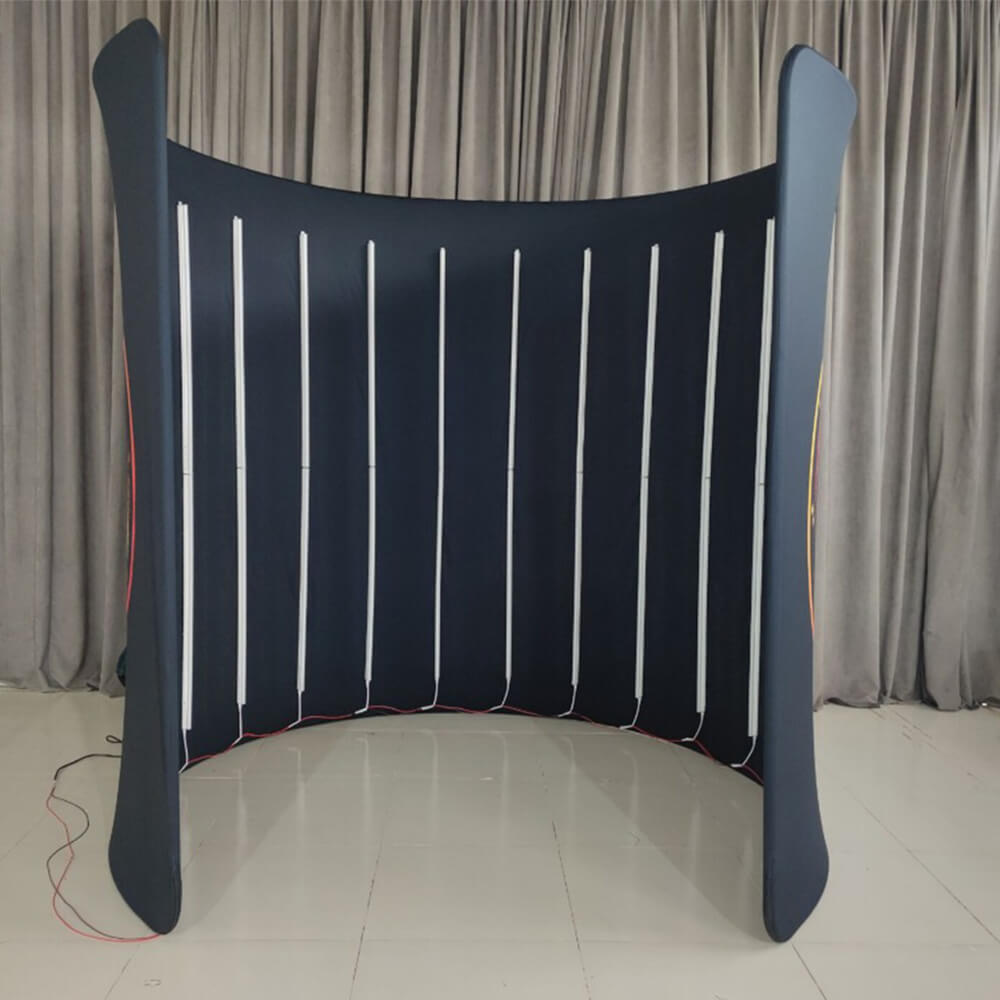 GO360BOOTH Voice Control 360 LED Photo Booth Backdrop