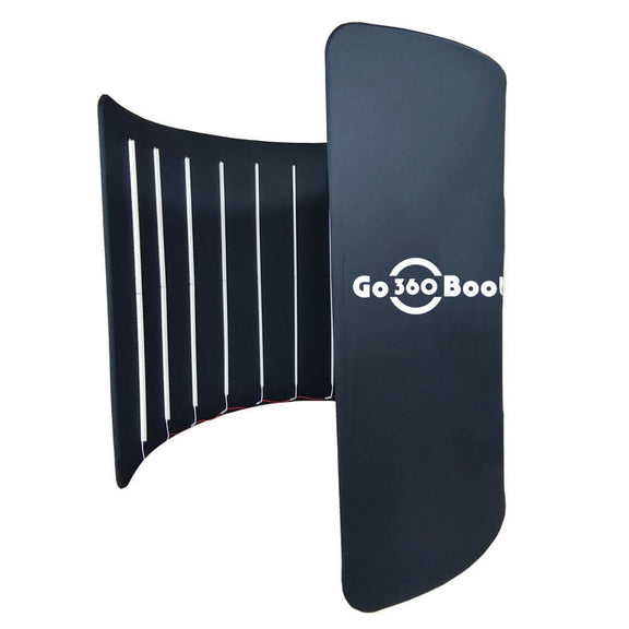 GO360BOOTH Voice Control 360 LED Photo Booth Backdrop
