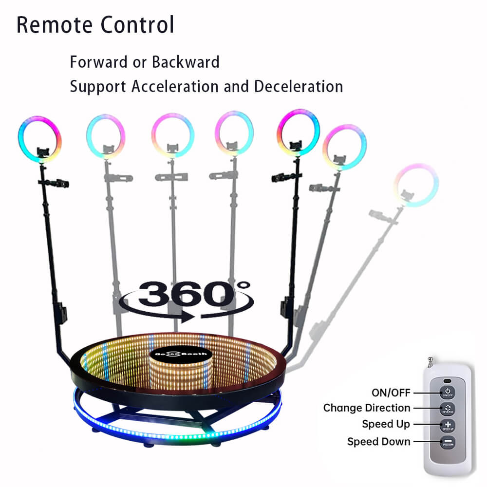 GO360BOOTH Glass 360 Photo Booths