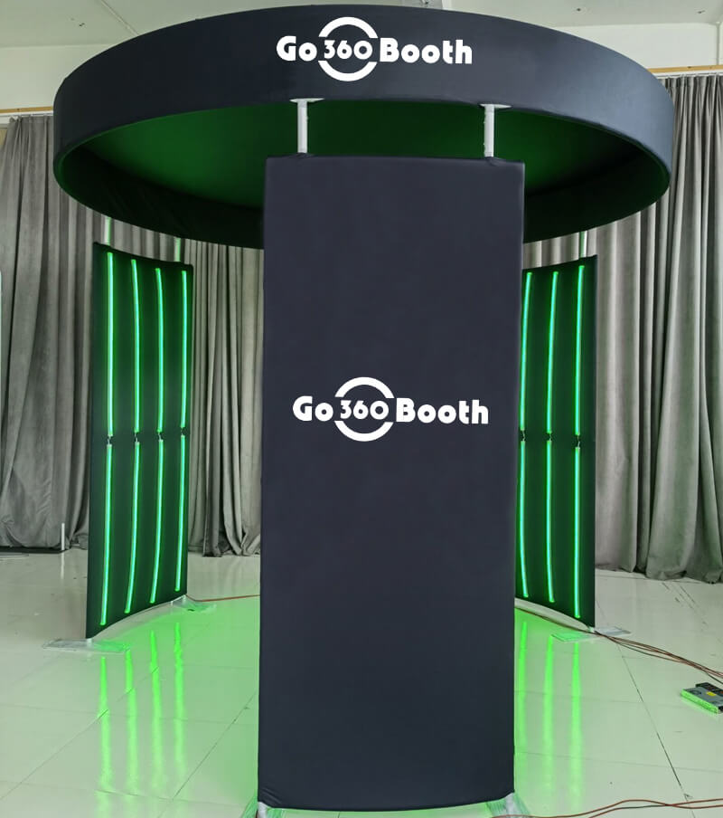GO360BOOTH D8ft 360 Booth Enclosure